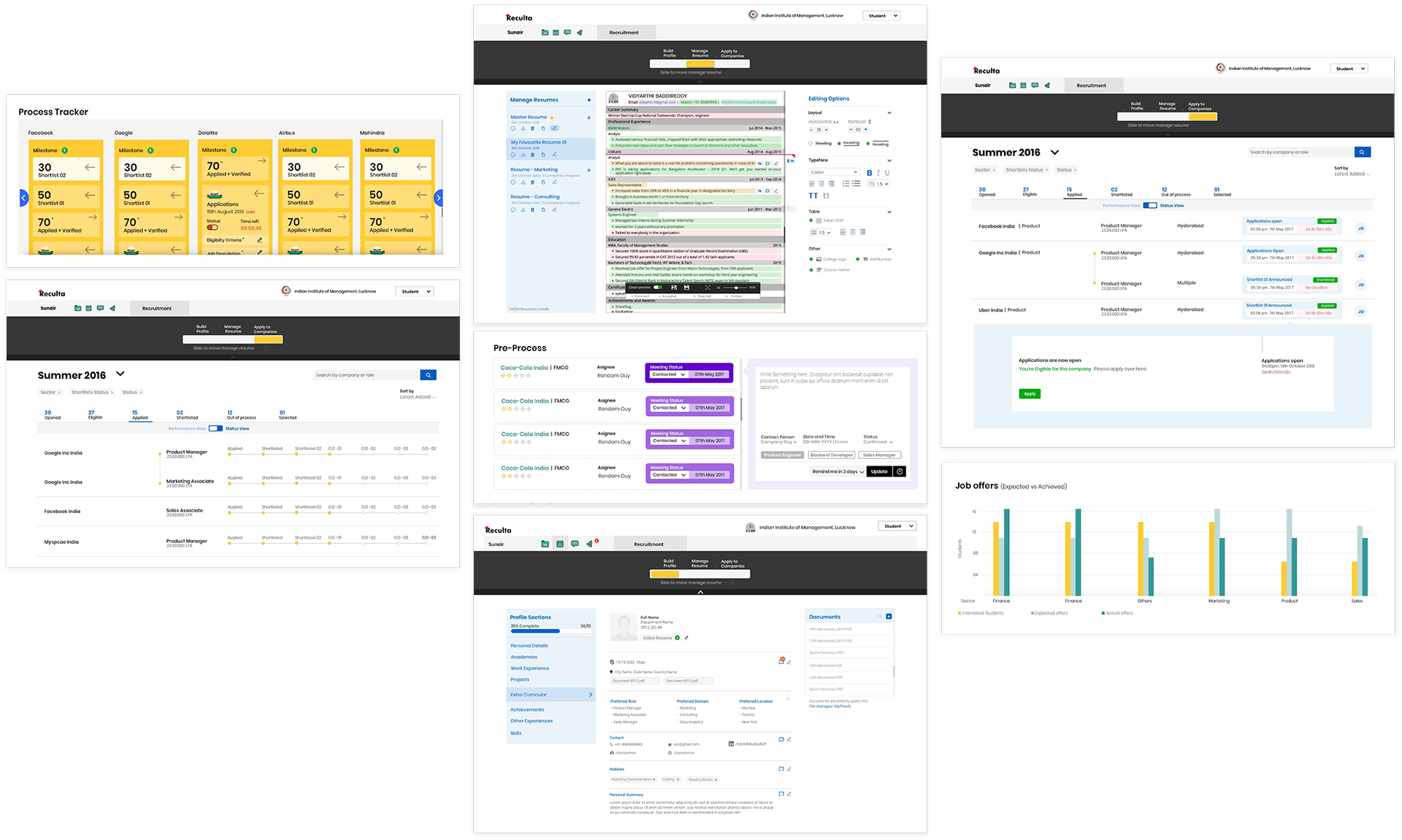 Reculta: UI/UX Design